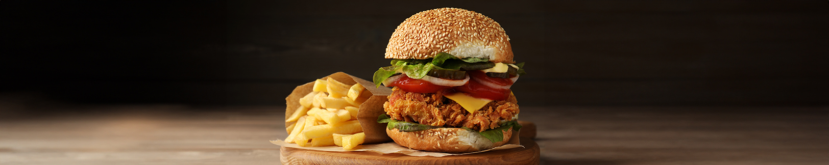 Burger de pui crispy. Vezi reteta - Freshful.ro - Freshful.ro